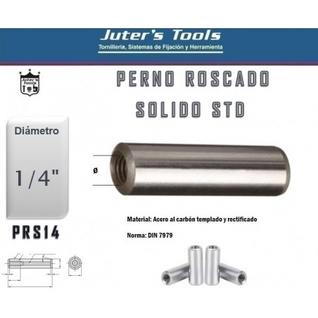 PERNO ROSCADO RECTIFICADO STD 1/4"