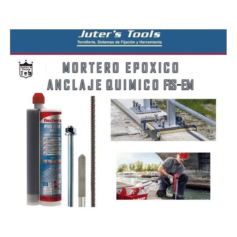 MORTERO o EPOXICO QUIMICO FIS EM FISCHER